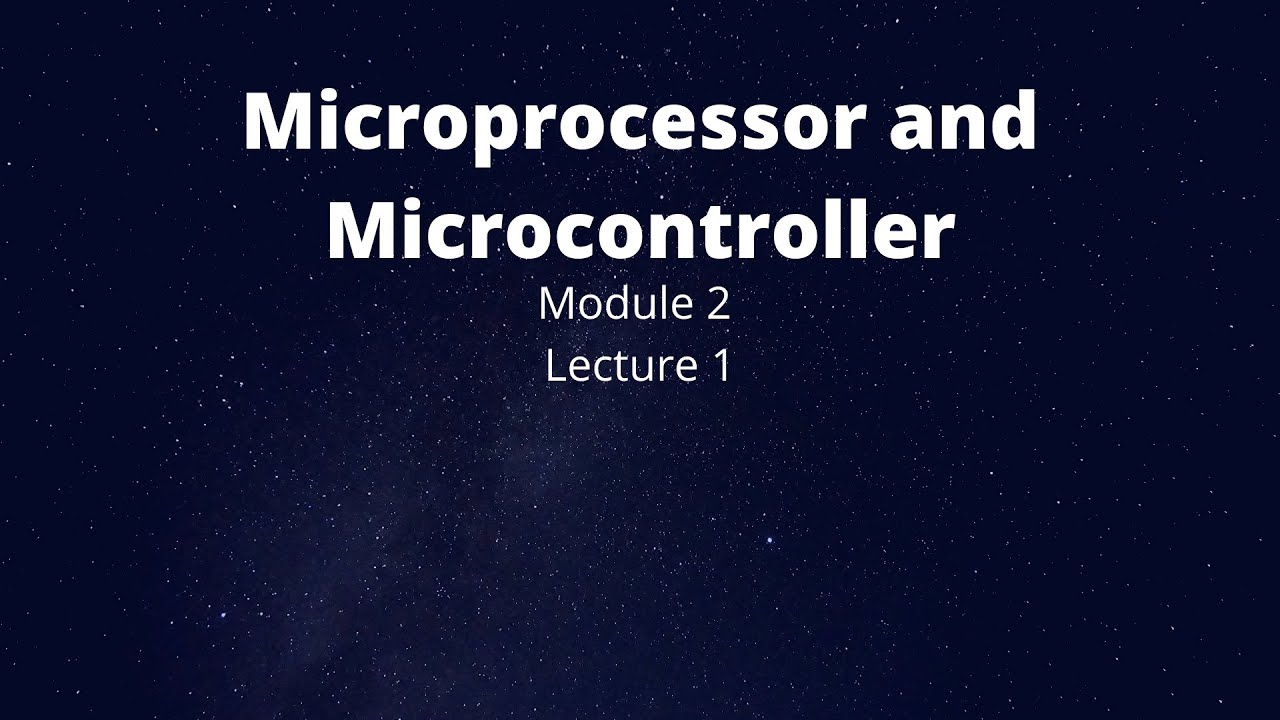 Microprocessor and Microcontroller- Module2-Lec1- Segment Descriptor etc