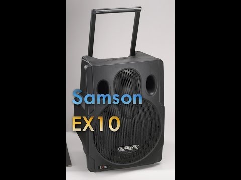 Samson Ex10 Speakers Equipment review by DJ Andy for ebay sale
