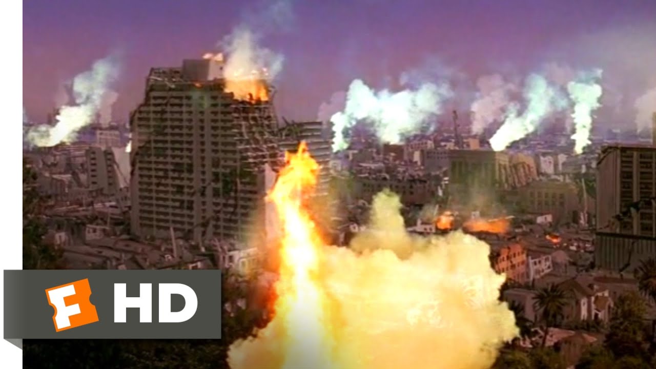 Earthquake (1974) - Destroying Los Angeles Scene (2/10) | Movieclips