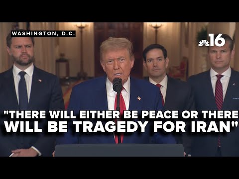 Trump warns of further military action if Iran does not pursue peace