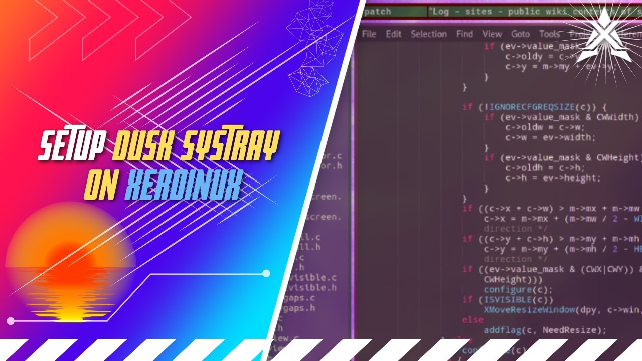 Setting up #Dusk System Tray on #XeroLinux