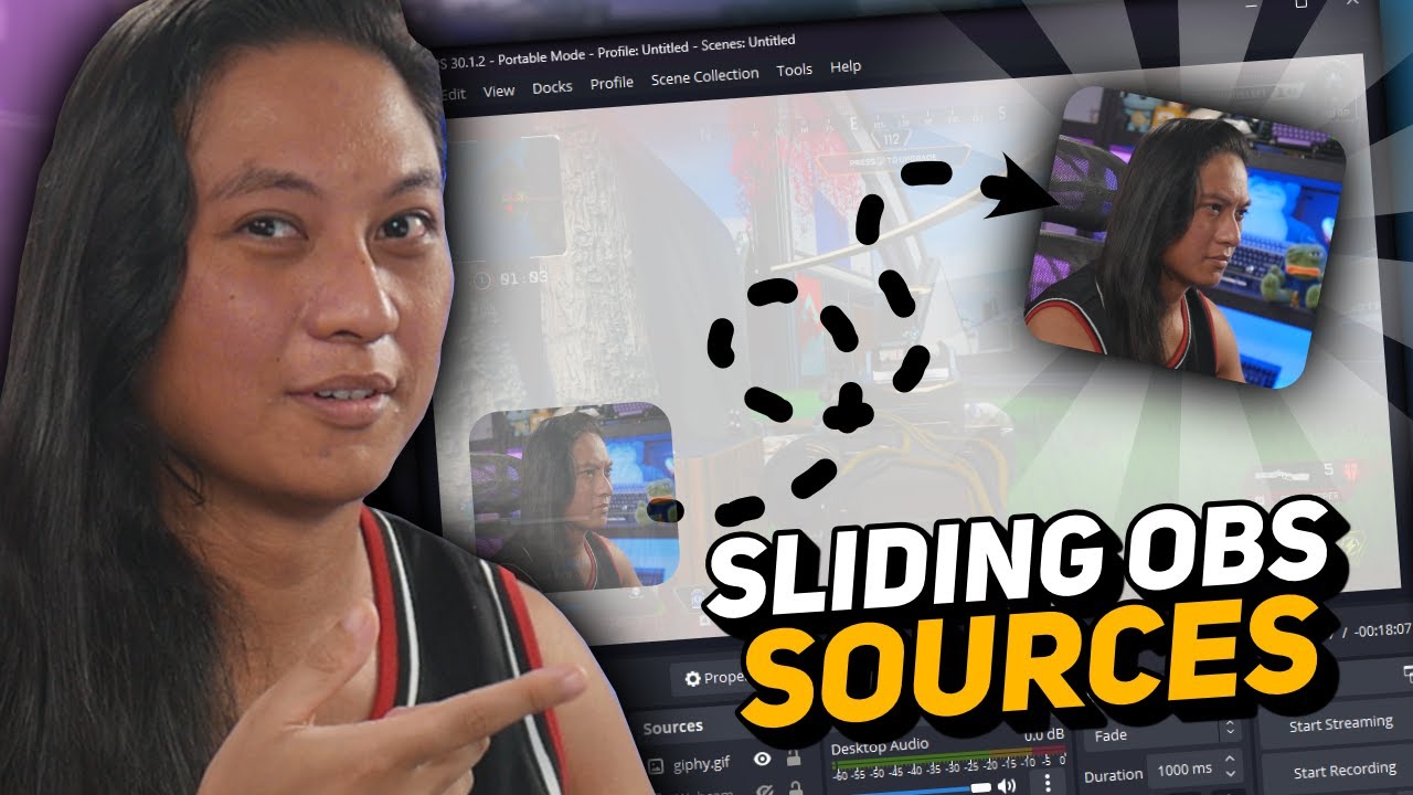 Smooth OBS SOURCE Animations - OBS Move Plugin Masterclass! Ep. 2