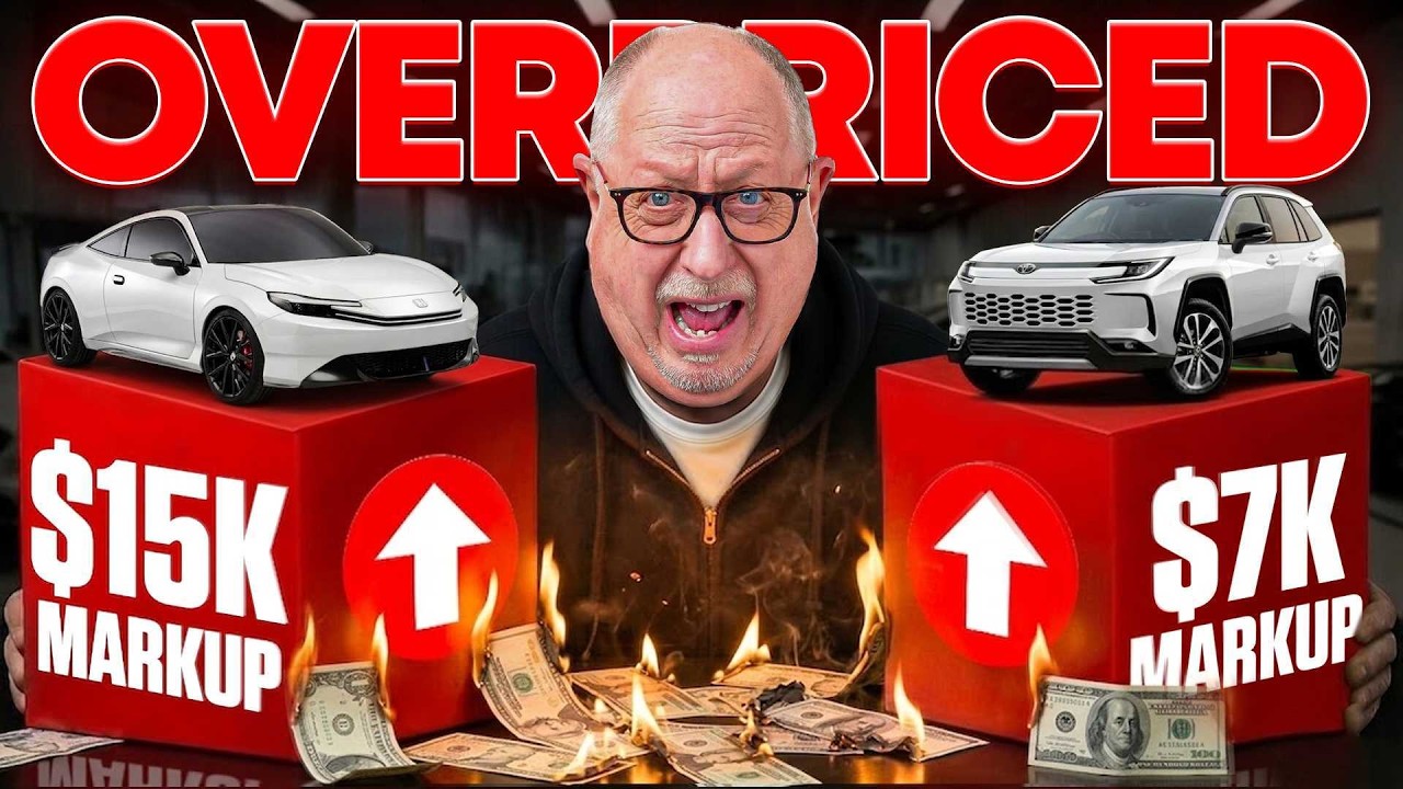 The Most OVERPRICED Cars in America Right Now