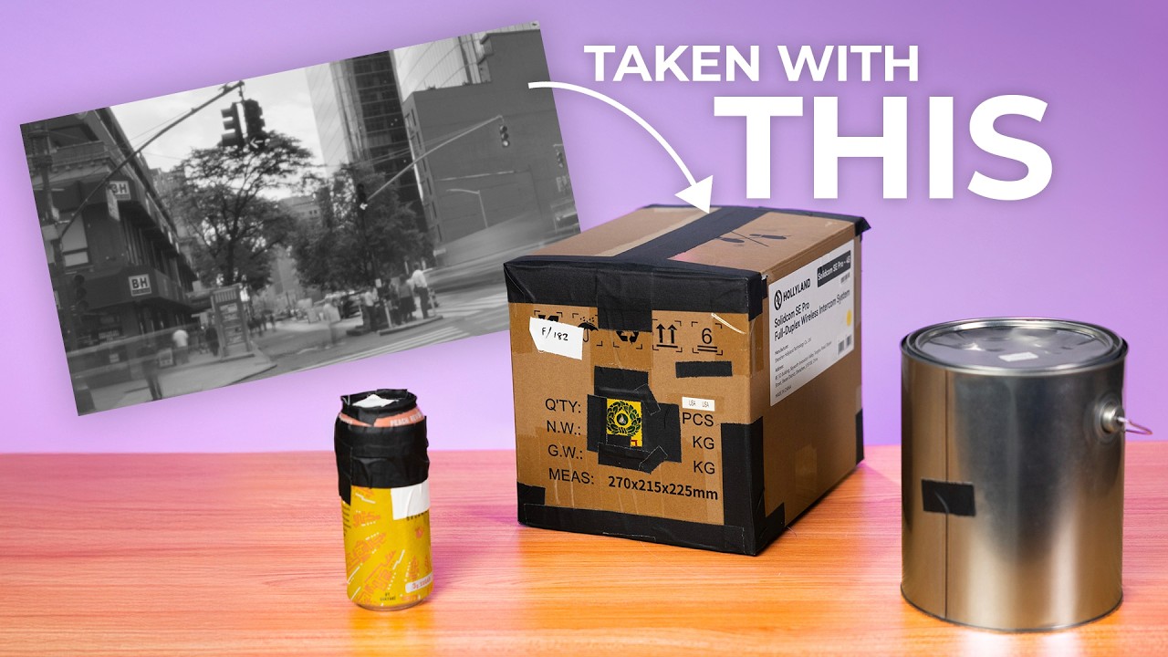 How to Make (And Use) a Pinhole Camera