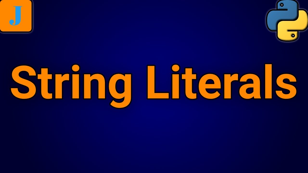 String Literals In Python