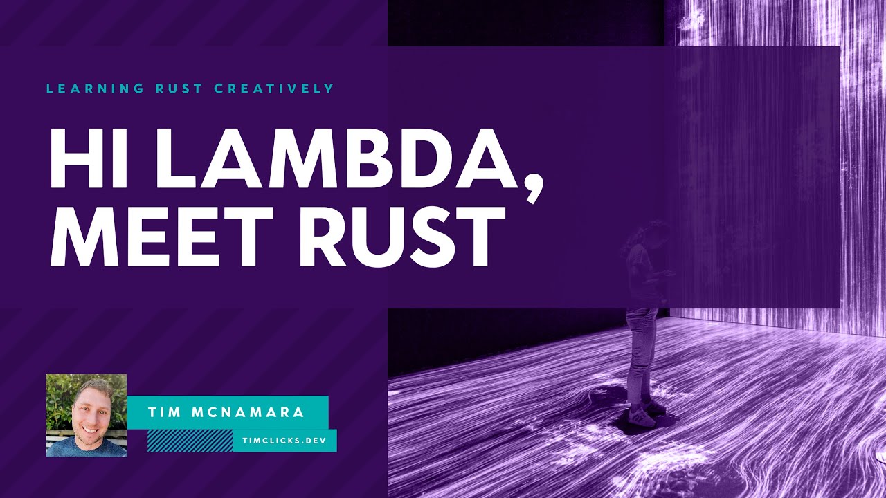 timClicks — Learn the rust programming language creatively with Tim McNamara - timClicks (Tim ...