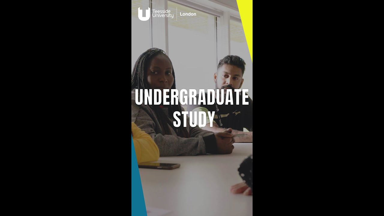 Undergraduate study at Teesside University London