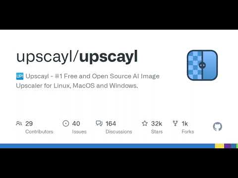 GitHub - upscayl/upscayl: 🆙 Upscayl - #1 Free and Open Source AI Image Upscaler for Linux, MacOS...