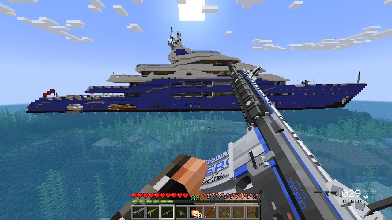Villagers Hired Me to Rob Emeralds from the Pillagers’ Blue Yacht! 💎⚔️🚤