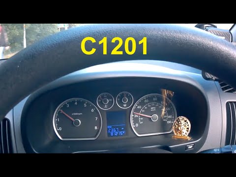 C1201 Fault Code: Engine Control System, ABS Speed Sensor, ABS Ring Problems. Hyundai, Toyota, Honda