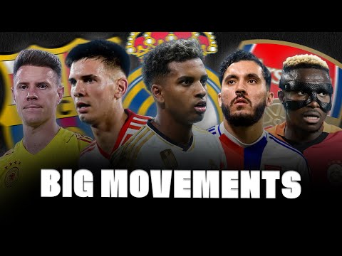 🚨 REAL MADRID BOOM! RODRYGO, 2 SIGNINGS DONE, CHERKI, TER STEGEN, OSIMHEN…