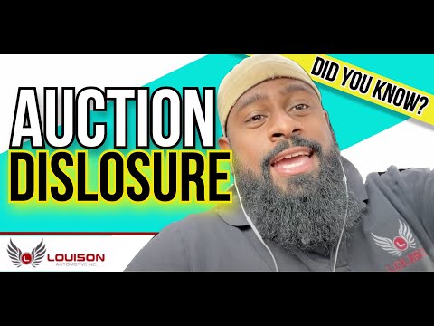 Non-Runner, No Key | What you should know about this auction disclosure