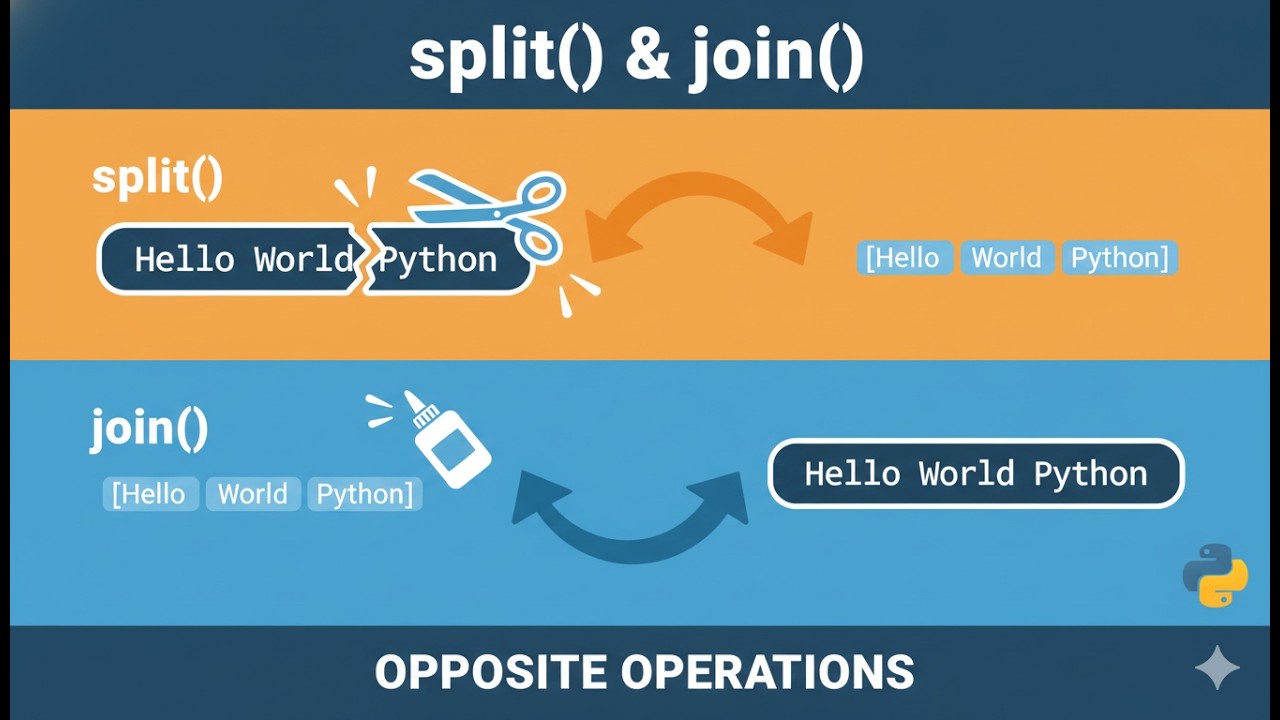 What Are Python split & join Methods | Michigan University Tutorial