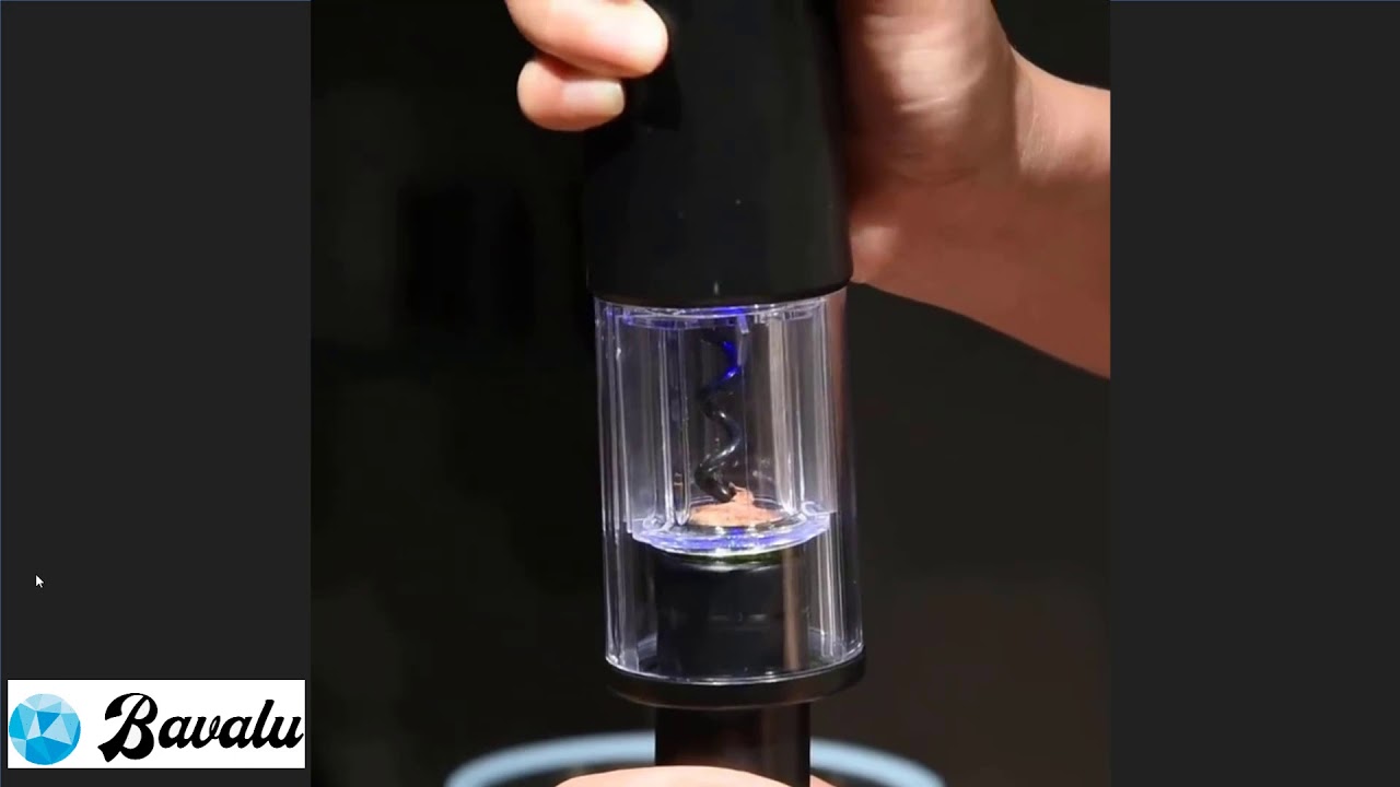 Abridor botellas de vino automático - Bavalu