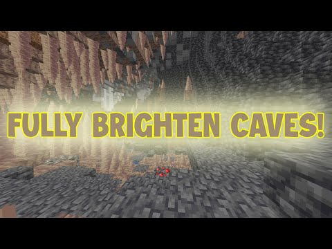 Brighten Minecraft Caves: How to Get Full Bright Tutorial (Java Edition 1.19+)
