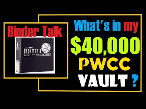 Binder Talk Ep 1 : Peeking into my $40k PWCC Vault Portfolio | Sports Card Investing |