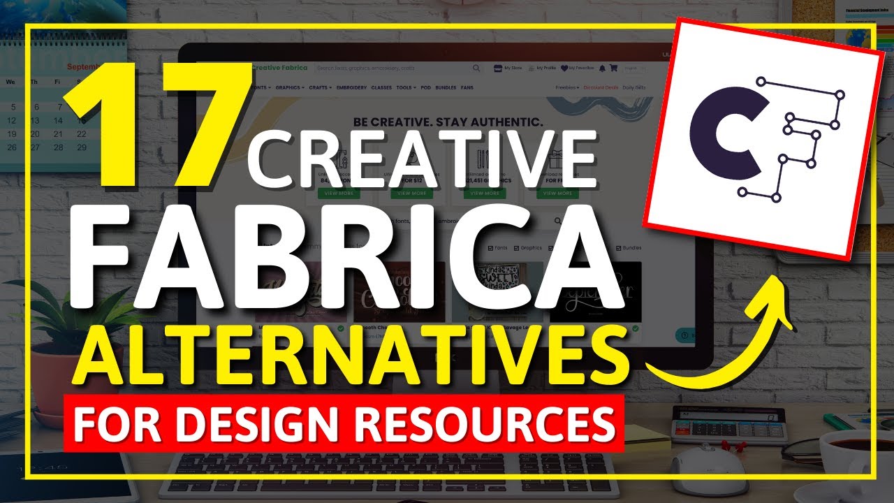17 Creative Fabrica Alternatives For Free & Cheap Design Resources