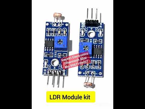 LDR sensor module kit | LDR #robotics #diy #electronic #shorts #viral #technical