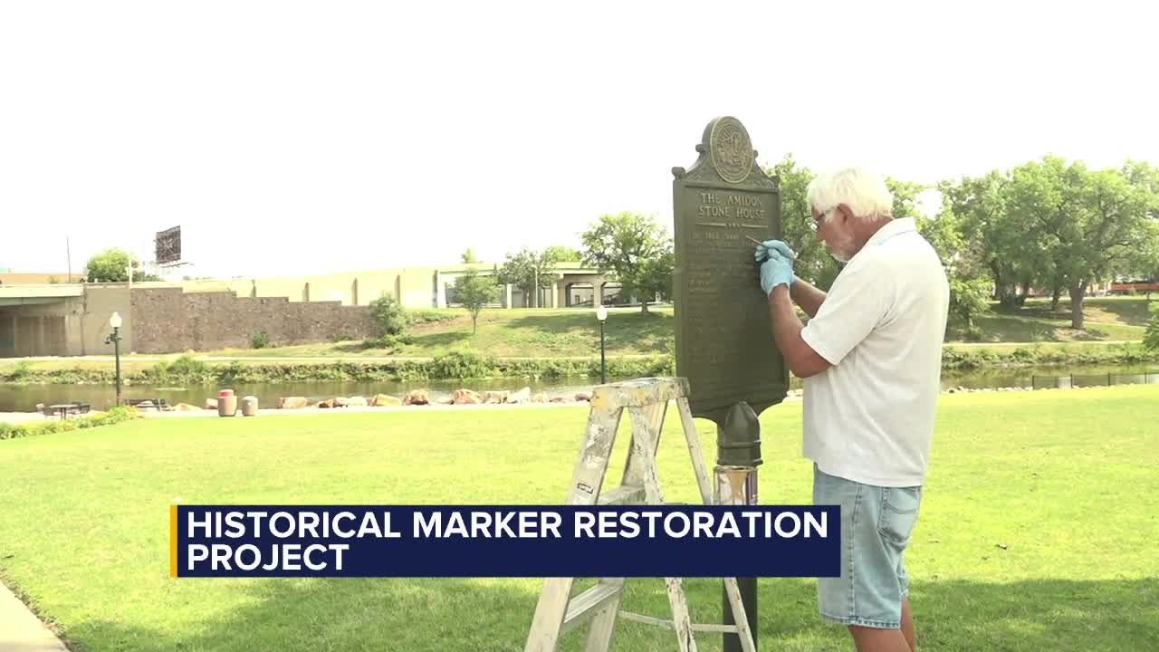 Historical marker restoration project