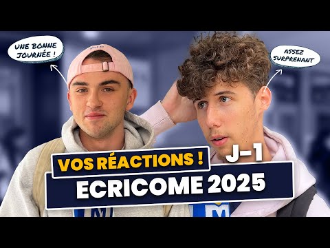 Vos réactions au premier jour des concours (Maths & LV2)
