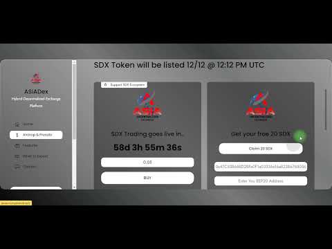 token of ASIADex ecosystem