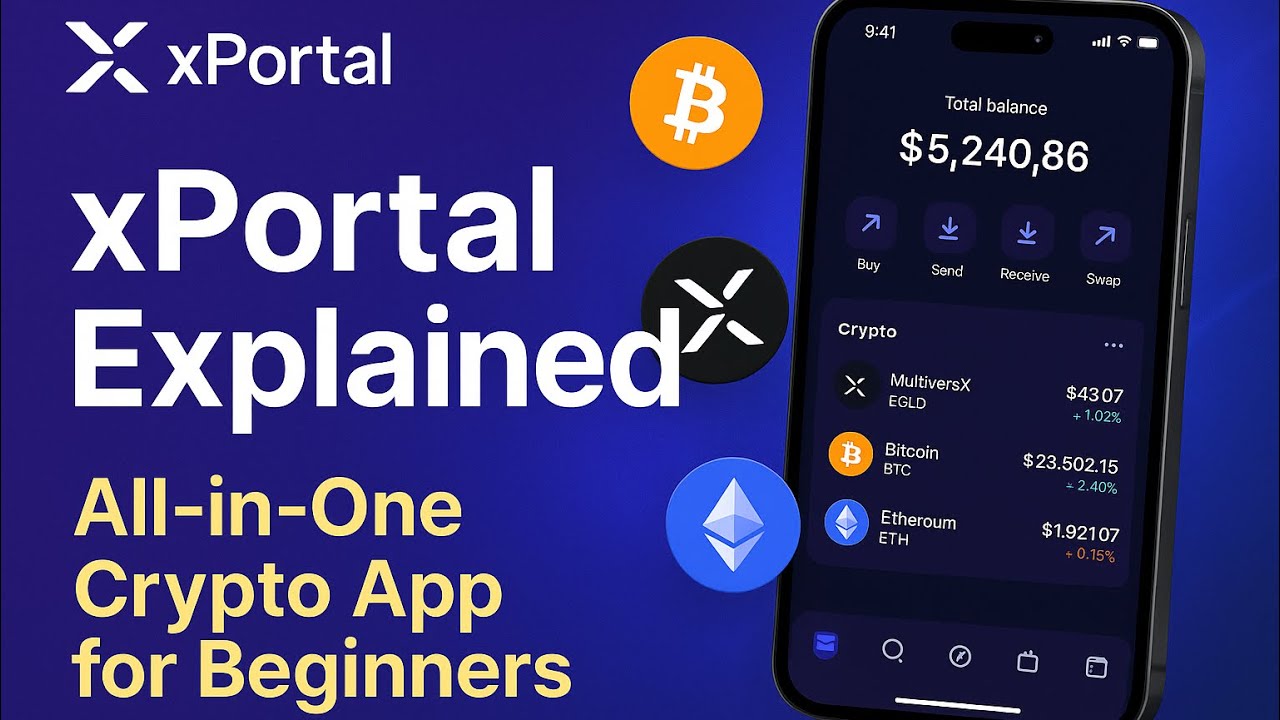 xPortal Explained – All-in-One Crypto App for Beginners
