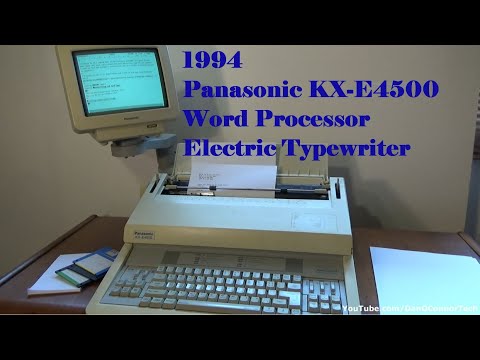 1994 Panasonic KX-E4500 Word Processor