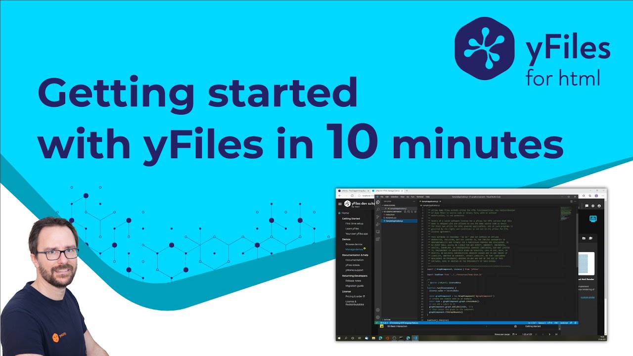Getting Started with yFiles for HTML