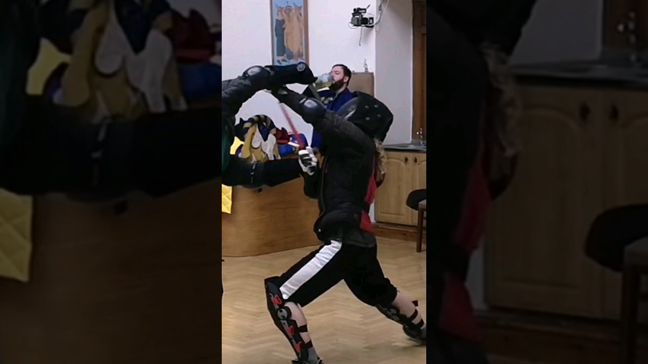 Dagger Duel! Rabid exchange of blocks and stabs #hema #atreides #dagger #fight #knife