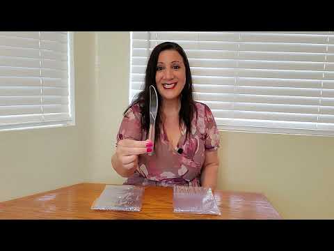100 Clear Plastic Knives Heavy - Disposable Cutlery Silverware
