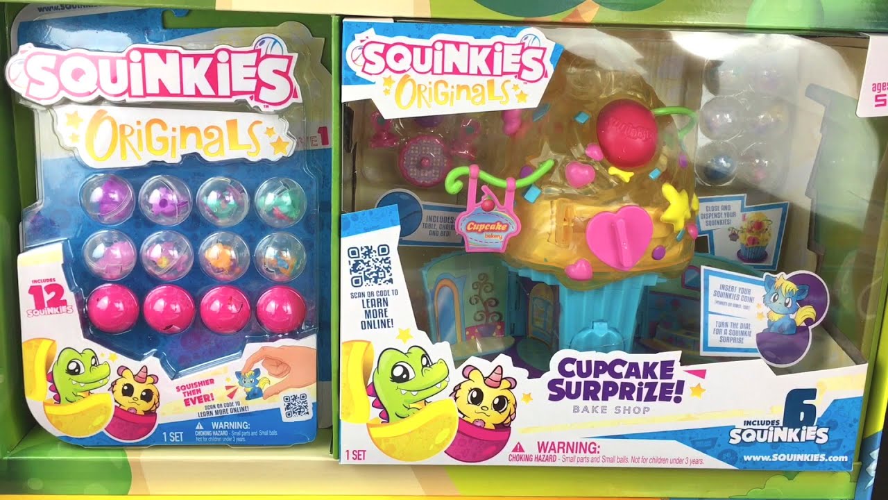 Squinkies are Back! Squinkies Originals 12 Pack & Cupcake Surprise Bake Shop ~ Nostalgic Review