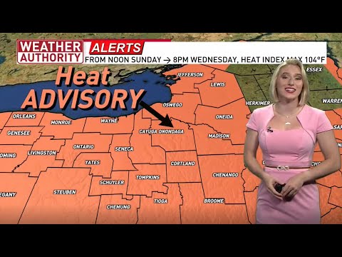 Heat Advisories several days & severe storm threat!