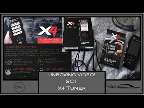 SCT X4 Performance Tuner Unboxing Video