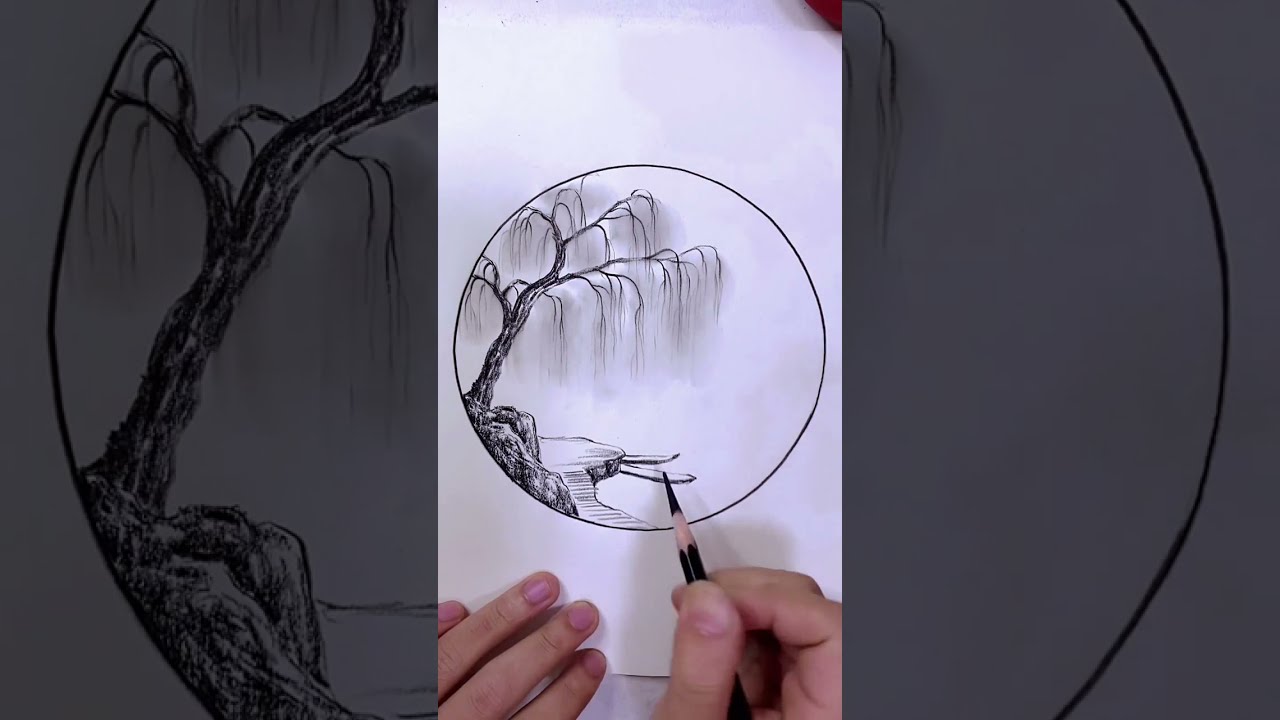 #PencilDrawing #PencilArt,  Beautiful Landscape #22