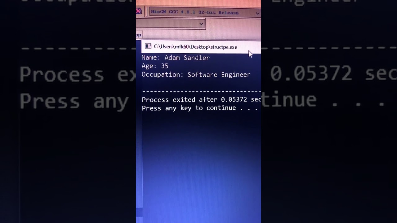 struct output c++#coders #codingninja #codinglife #codemasters #codelife #coding #code #coders #cpp
