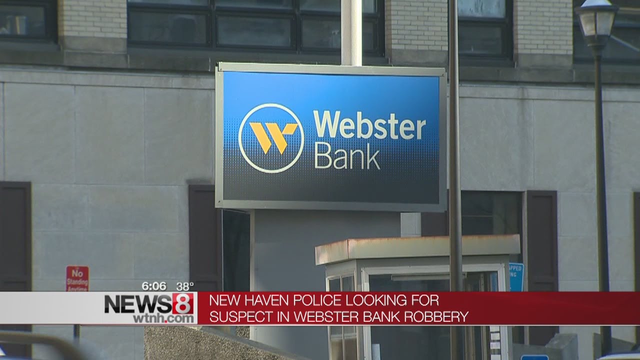 New Haven police search for Elm Street bank robbery suspect