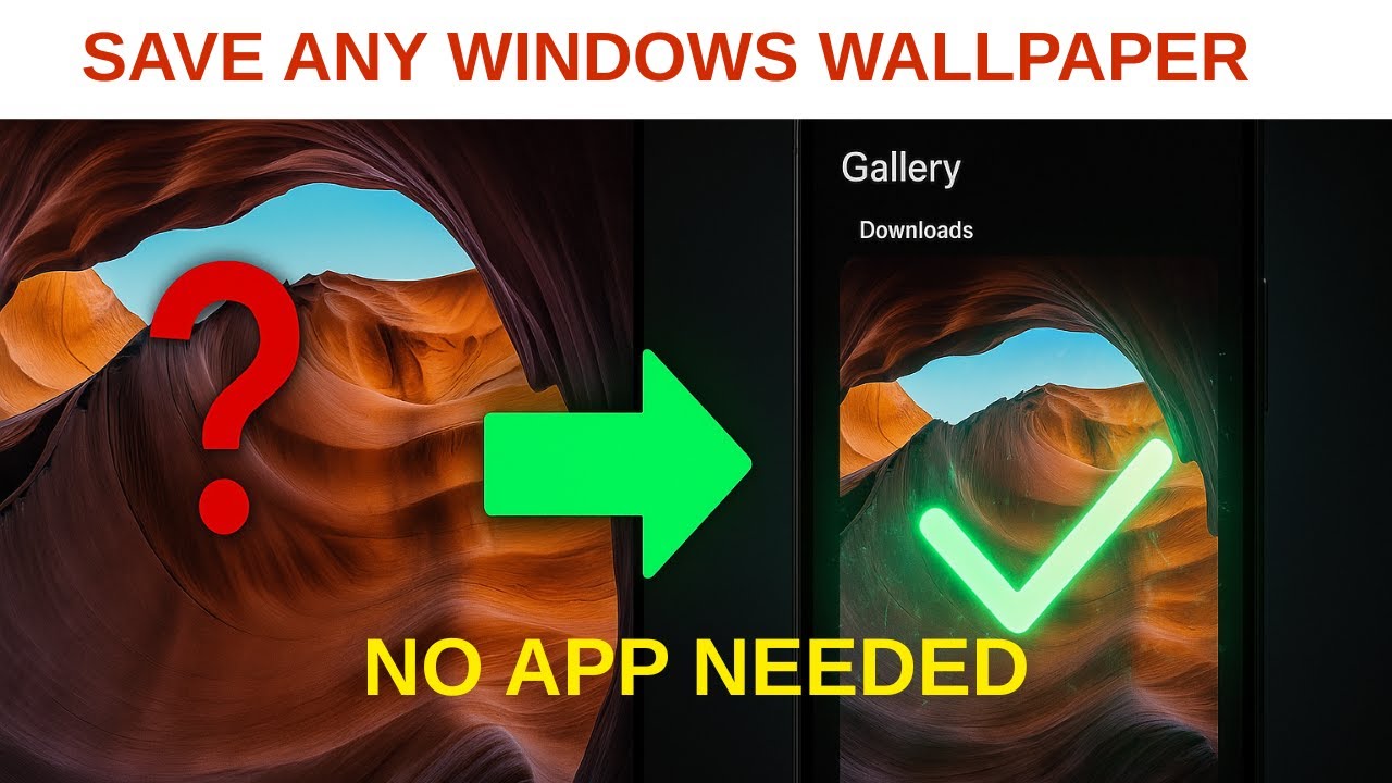 *NO APP* How to Download Windows Spotlight Wallpapers in Full Quality (2025 Latest Method)