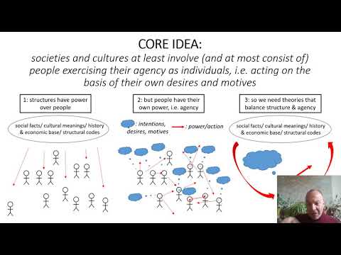 W6C2 - Agency & Power - core idea (UCL Anthropology, Holbraad)