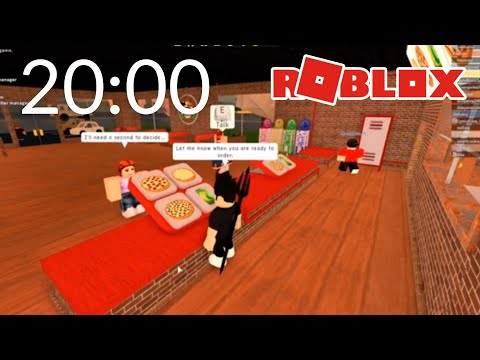 ROBLOX Work at Pizza Place 20 MINUTE TIMER with RELAXING MUSIC & ALARM