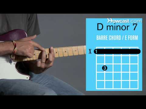 How to Play a D Minor 7 Barre Chord | Guitar Lessons