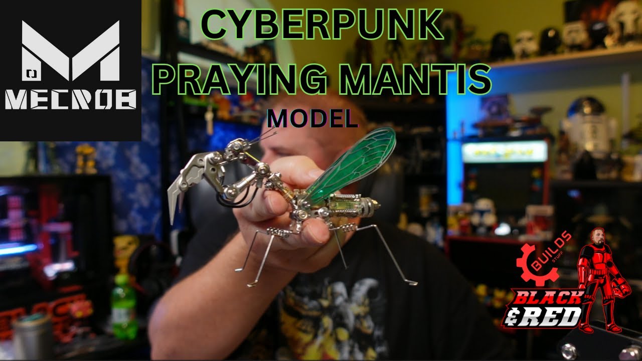 Cyberpunk Praying Mantis From Mecrob