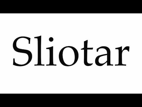 How to Pronounce Sliotar