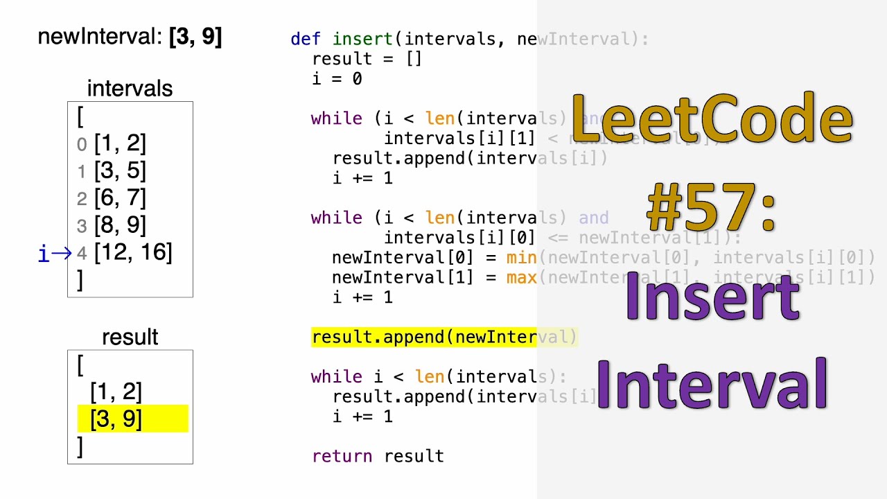 LeetCode #57: Insert Interval | Coding Interview