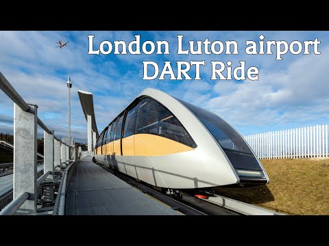 Riding The NEW London Luton Airport DART