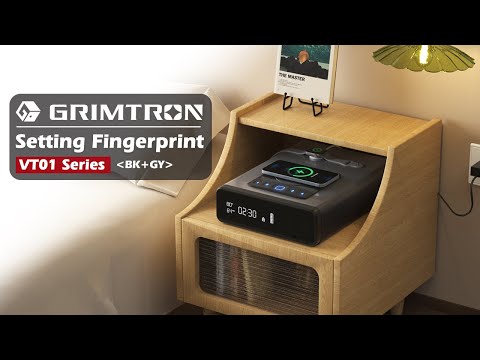 Grimtron VT01 Clock Safe-Set the Fingerprint