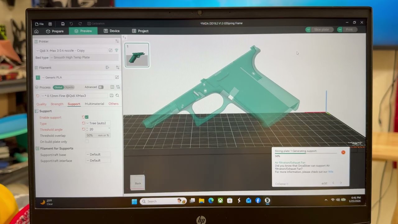 My basic printer settings 