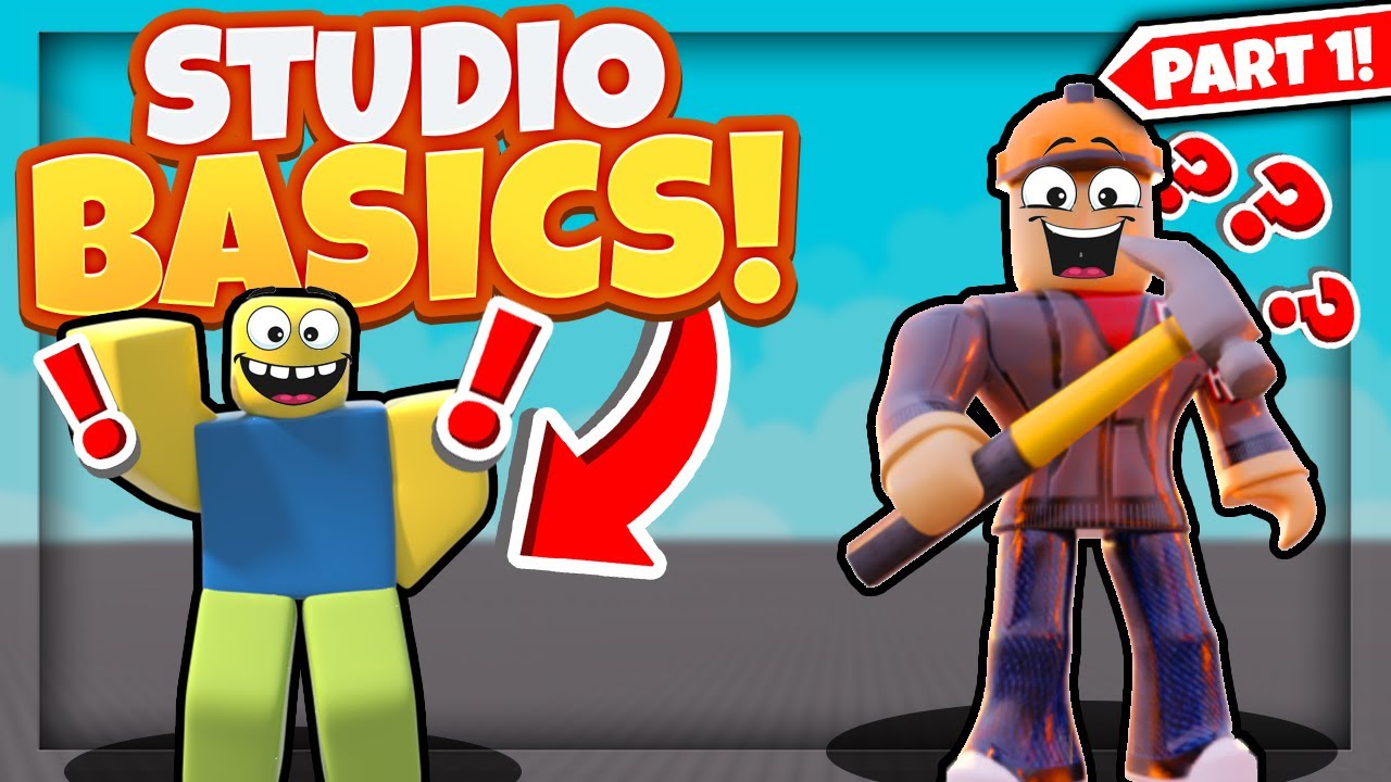 Beginner Roblox Scripting Tutorial! NOOB TO PRO - Part 1 (Roblox Studio Basics)