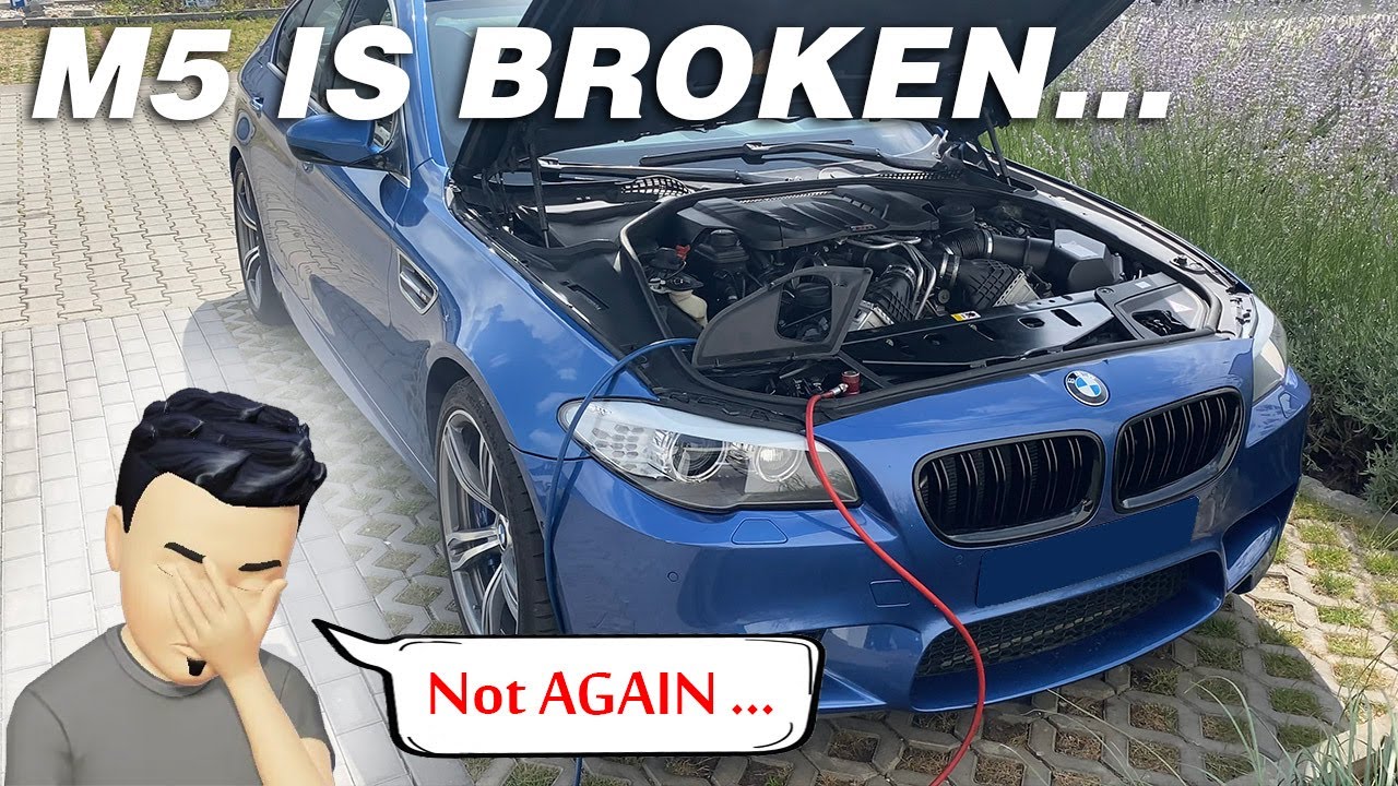 BMW F10 M5 AC condenser replacement