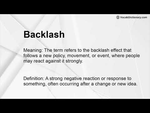 Backlash Meaning