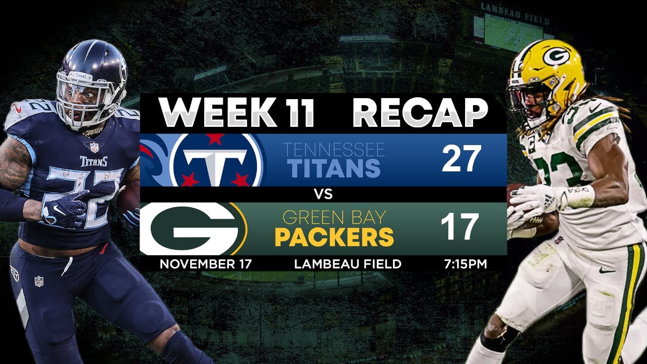 Is the Packers Season Over? Lose to Titans 27-17